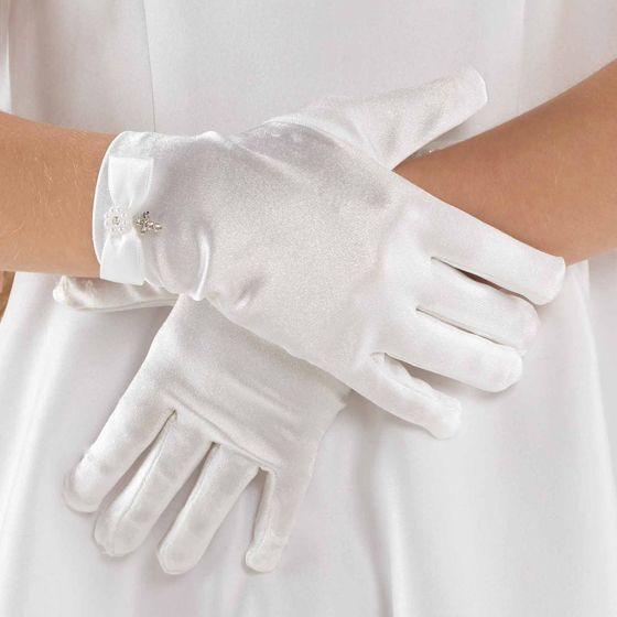 Linzi Jay Communion Gloves from Anna's Christening Centre